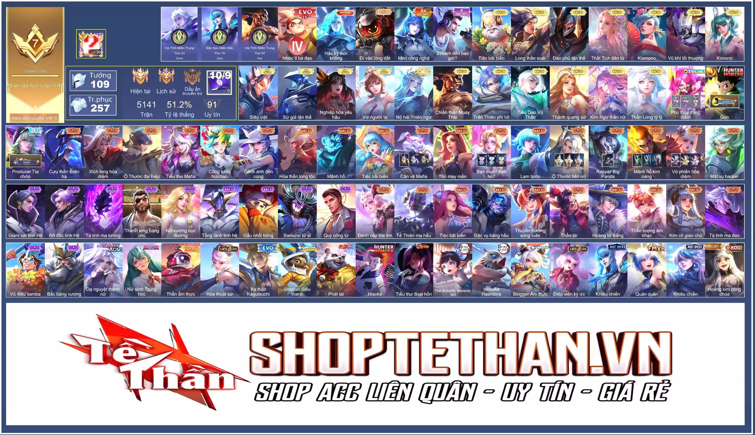 Acc #43753: Athur siêu việt, Elsu sứ giả tận thế, Nata nghiệp hoả yêu ...