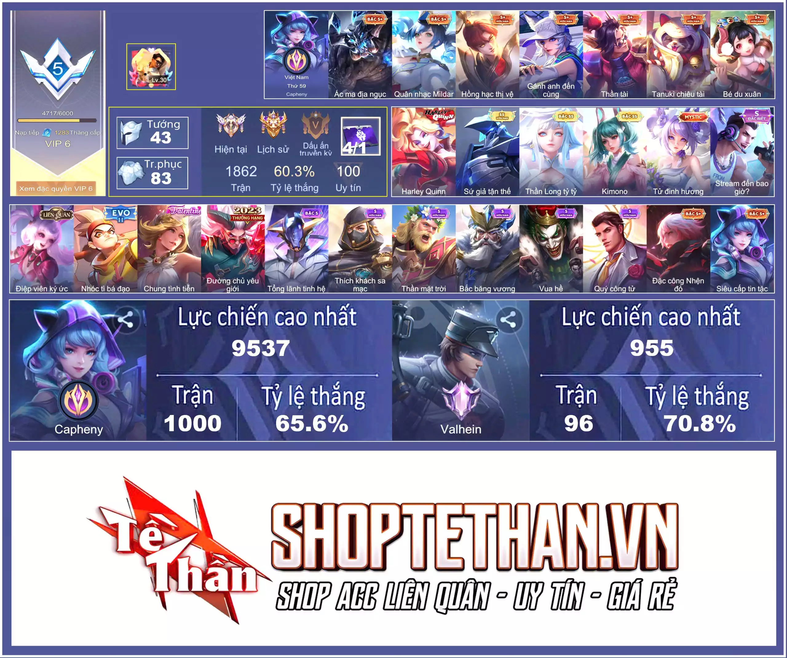 Acc #41500: TOP VIỆT NAM: Capheny harley quinn + Kimono + tử đinh hương ...